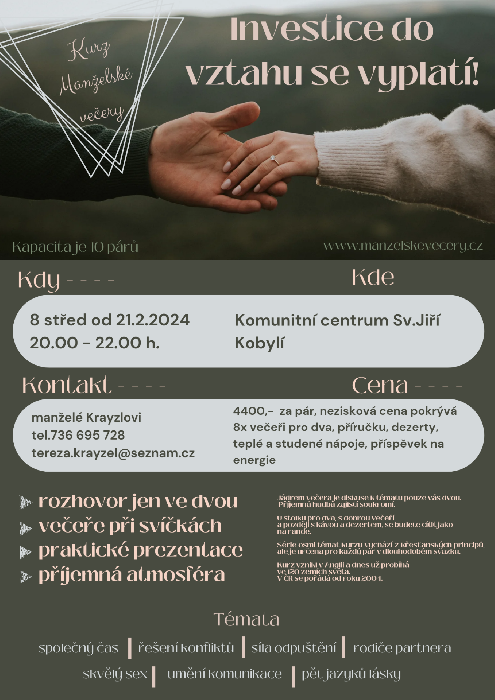 Cyklus manželských večerů :: BOKOVKA.info